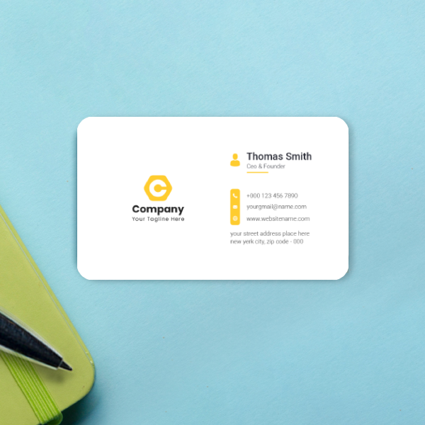 Ivory Business Cards - Prismat